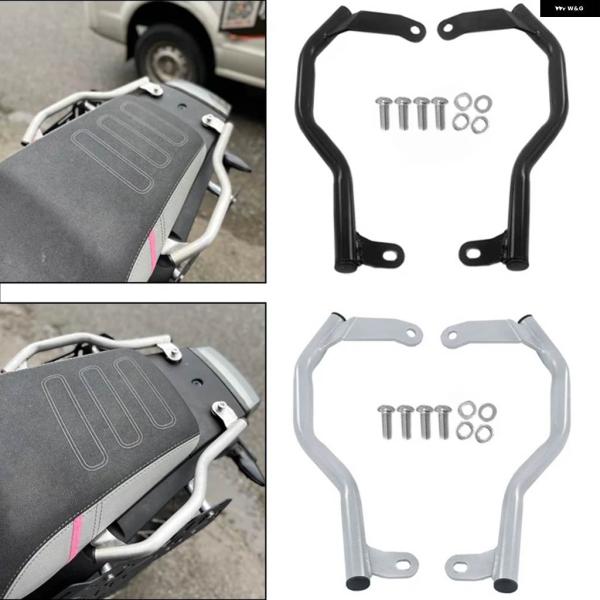 450MT バイク リアパッセンジャー ハンドルバー シートグラブバー ハンドル アームレスト ハンドル CFMOTO 450 MTに カスタム パーツ アクセサリーProtective parts:Frame ProtectionHigh...