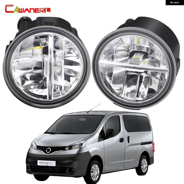 30W 6000LM フロント LED フォグライト アセンブリ H11 フォグ デイタイム ランニング ランプ DRL アセンブリ 日産 NV 200 NV200 2010-2019 カスタム パーツ アクセサリーHigh-concern...