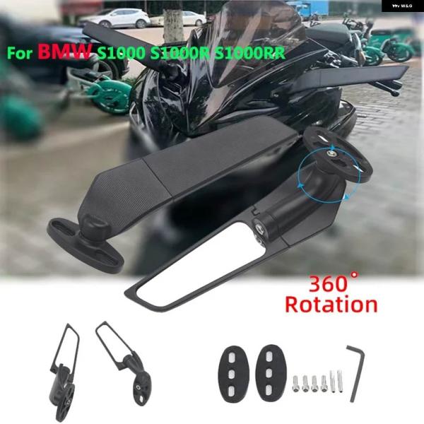 バックミラー BMW S1000 S1000R S1000RR レトロバイザー BMW F800 サイドミラー レトロバイザー MOTO ESPEJOS ESPELHO レトロバイザー カスタム パーツ アクセサリーHigh-concern...