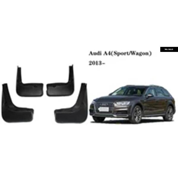 4個 マッド フラップ ガード アウディ A4 スポーツワゴン オールロード 2013-2019 マッドガード スプラッシュガード フェンダー マッド フラップ 2017 2018 2015 2016 カスタム パーツ アクセサリーHigh...