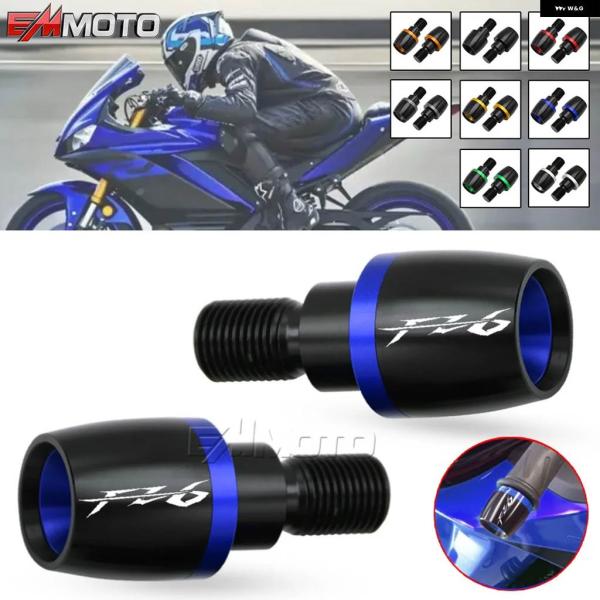 ヤマハ FZ 6 R 6R FZ6/FZ6R 2014-2016 バイク アルミ ハンドルバー エンド グリップ バーエンド キャップ カウンターウェイト プラグ スライド カスタム パーツ アクセサリーProtective parts:O...