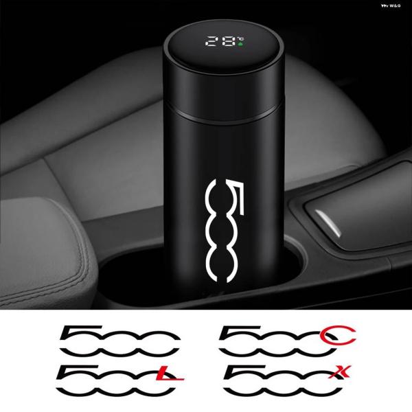 インテリジェントサーモスボトル 温度表示 カップ 車 フィアット 500 500C 2012 500X 500L アバルト 695 カスタム パーツ アクセサリーHigh-concerned chemical:NoneCategory:St...