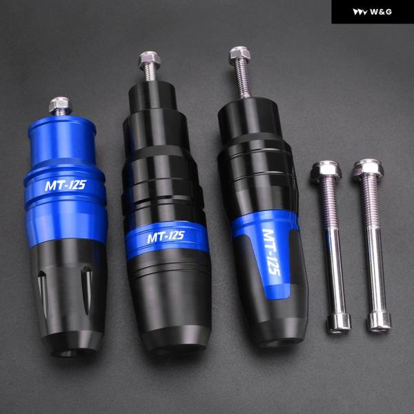 ヤマハ MT125 MT-125 2008-2023 オートバイ バイク アクセサリー CNC 落下防止 エキゾースト スライダー クラッシュ パッド スライダー カスタムパーツ アクセサリー 交換用部品Hign-concerned Che...