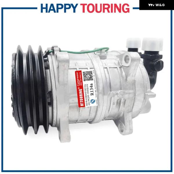 エアコン コンプレッサー VALEO TM-16 TM16 エアコン コンプレッサー Z0006361A 2PK 12V 24V カスタム パーツ アクセサリーHign-concerned Chemical:NoneSpecial Feat...