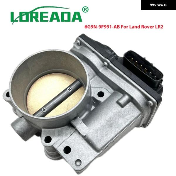 スロットルボディ バルブ 6G9N-9F991-AB LR006977 31216328 ランドローバー LR2 2008-12 フリーランダー2 2006-14 3.2L ボルボ V70 XC60 XC70 XC90 カスタム パーツ ア...