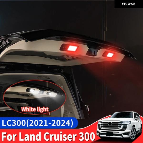 2022-2025年式 トヨタ ランドクルーザー 300用内装 アップグレード テールゲート ハザード灯 LC300 FJ300 トランク ライト カスタム パーツ アクセサリーHign-concerned Chemical:NoneVol...