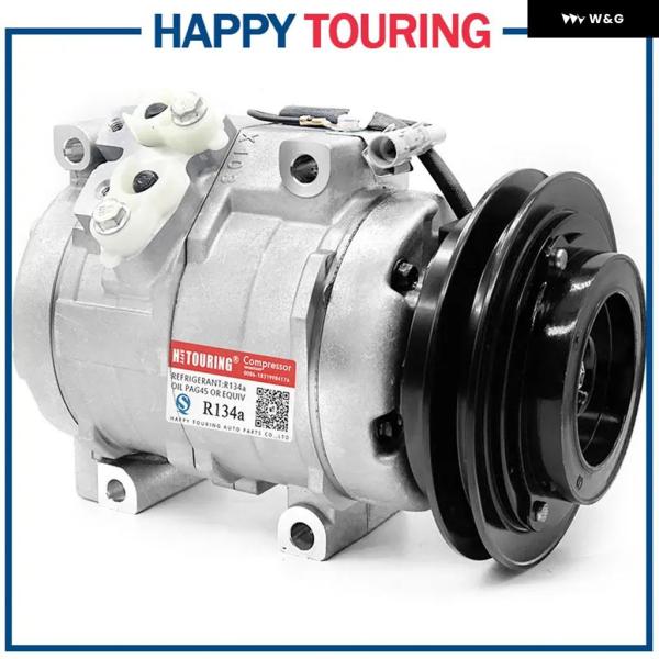 10S17C AC エアコン コンプレッサー トヨタ プラド 120シリーズ KZJ120R ディーゼル 3.0 1KZ-FE 4471805400 883106A150 447220-5170 カスタム パーツ アクセサリーHign-co...