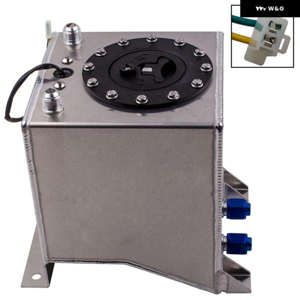 汎用 アルミ2.5ガロン燃料バッテリータンク9.5L 8インチ 長さ X 8.25インチ 幅 X 10インチ 高さ 6-1/2インチ 長さ X 9-3/4インチ 幅 センター間 カスタム パーツ アクセサリーHign-concerned C...