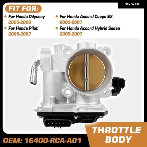 電子 スロットルボディ アセンブリ ホンダ アコード CL7 ハイブリッド 2003-2007 ホンダ オデッセイ ホンダ パイロット 2005 2006 2007 スロットル バルブ カスタム パーツ アクセサリーHign-concern...