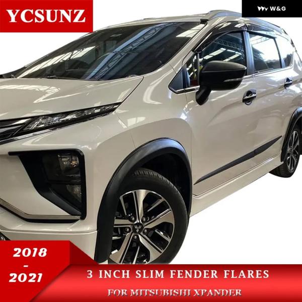 3インチスリムフェンダーフレアホイールアーチ 三菱 エクスパンダー X-PANDER 2018-22 カー カスタム パーツ アクセサリーHign-concerned Chemical:NoneSpecial Features:Decora...