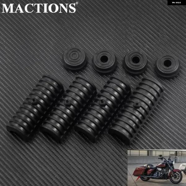 オートバイ バイク ラバーグロメット サポート クッション ハード サドルバッグ ハーレー スポーツスター ツーリング ロードキング エレクトラグライド 1994-2013 カスタム パーツ アクセサリーBrand Name:MACTION...