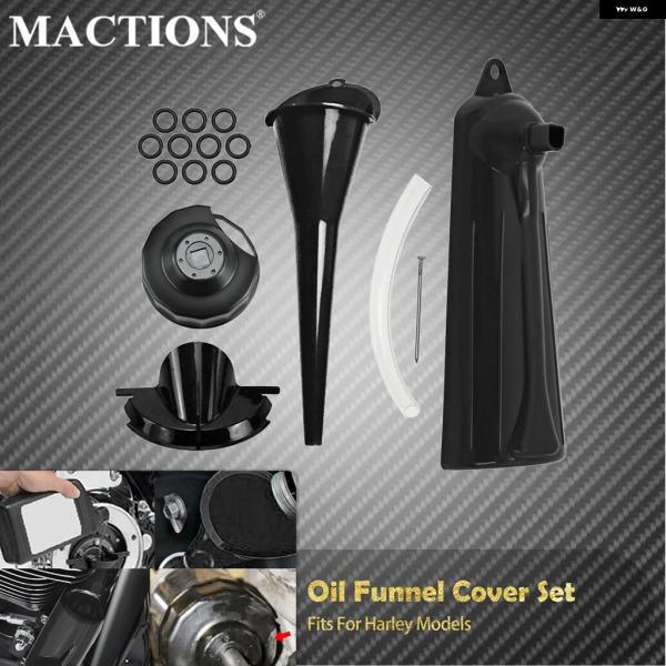 フィラー プライマリーケースオイルフィルファンネルカ バーエンド キャップ スタイル オイル フィルター レンチ1105シーリングOリング ハーレー ツーリング スポーツスター ダイナ カスタム パーツ アクセサリーProtective p...