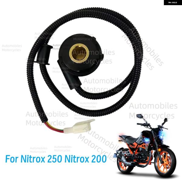 オートバイ バイク タコメーター スピード メーター スピード センサー VENTO NITROX 200 NITROX 250 カスタム パーツ アクセサリーBattery Included:NoHign-concerned Chemic...