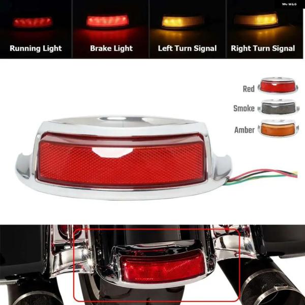 クロームリアLED フィラー パネル ライト ハーレー ツーリング FLHR FLHTK FLTRU カスタム パーツ アクセサリーBattery Included:NoHign-concerned Chemical:NoneBrand N...