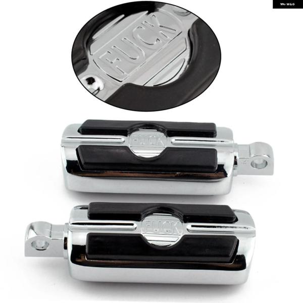 オートバイ バイク クローム フットペグ オス マウント フロントリア フット ハーレー ヘリテージ ソフテイル ダイナ ツーリング エレクトラ グライド カスタム パーツ アクセサリーHign-concerned Chemical:Non...