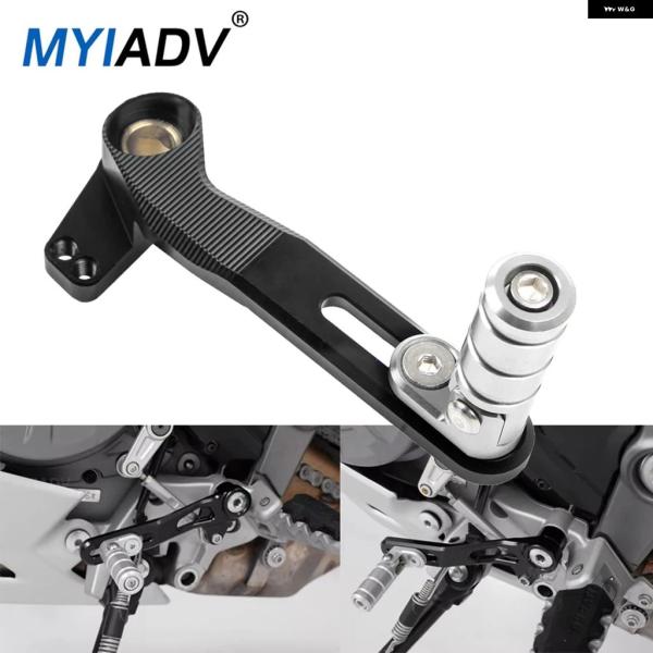 オートバイ バイク 調整可能 折りたたみ 式ギア レバー ドゥカティ MULTISTRADA V4 V4S 2020-2023 クイック シフター クラッチ レバー シフト レバー ロッド カスタム パーツ アクセサリーHign-conce...