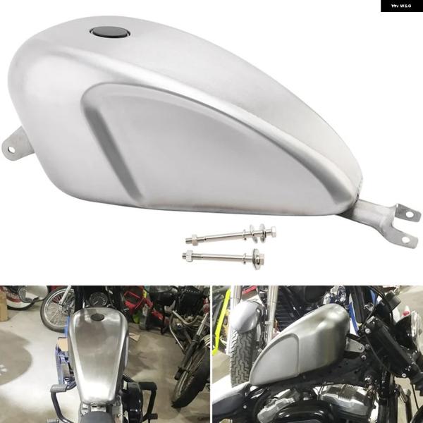 14.4L 3.8ガロン オートバイ バイク ガソリン 燃料タンク 未塗装 ハーレー スポーツスター 72 1200 ロードスター フォーティーエイト 2007年以降 カスタム パーツ アクセサリーHign-concerned Chemic...