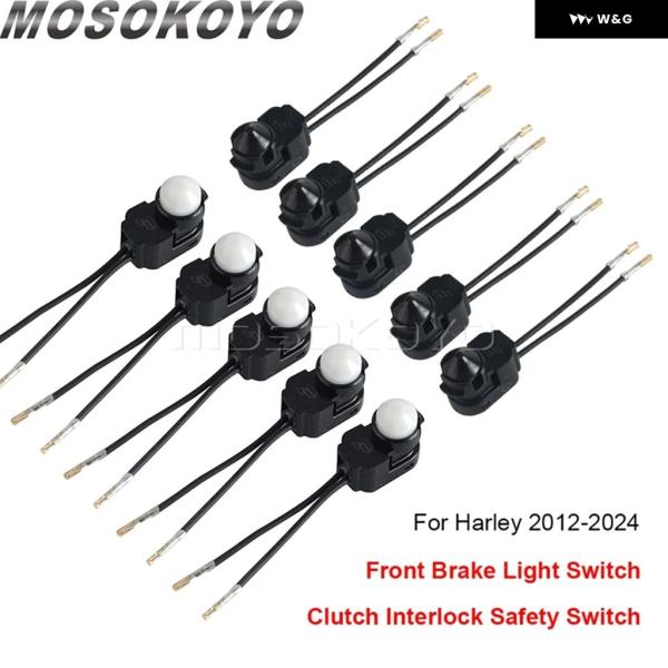フロント ブレーキライト クラッチインターロックセーフティスイッチHALREY DYNA LOW RIDER WIDE GLIDE STREET BOB FXDB FXD 2012-2017アクセサリー カスタム パーツ アクセサリーHig...