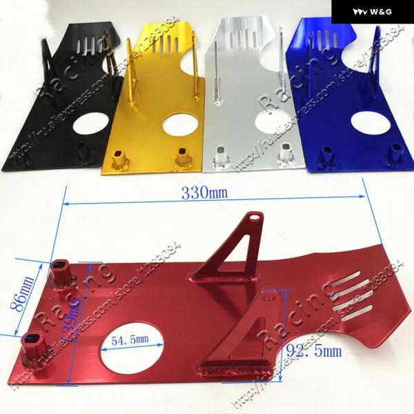 スキッドプレート PLACA DE DESLIZAMIENTO DEL MOTOR A PROTEGER CRF50 SSR 70CC 110CC 125CC ピットダート オートバイ バイク ATV モトクロス MOTOCICLETA カ...