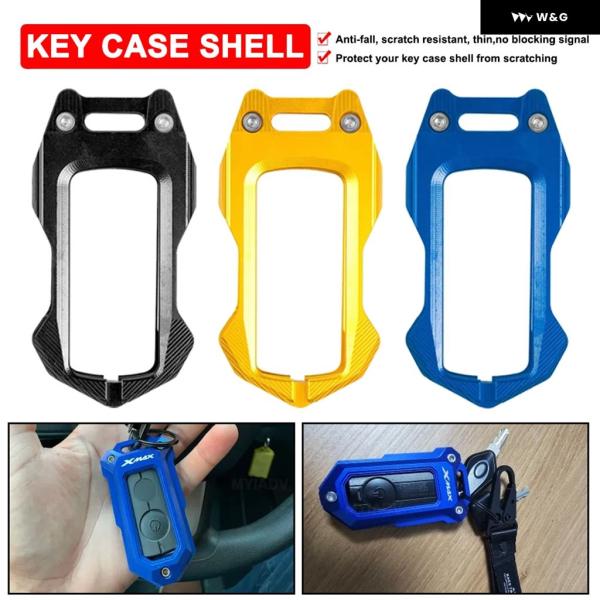 ヤマハ XMAX400 XMAX300 XMAX250 XMAX125 XMAX 400 オートバイ バイク リモートキーケース シェル キーレス ホルダー カバー アクセサリー カスタム パーツ アクセサリーProtective part...