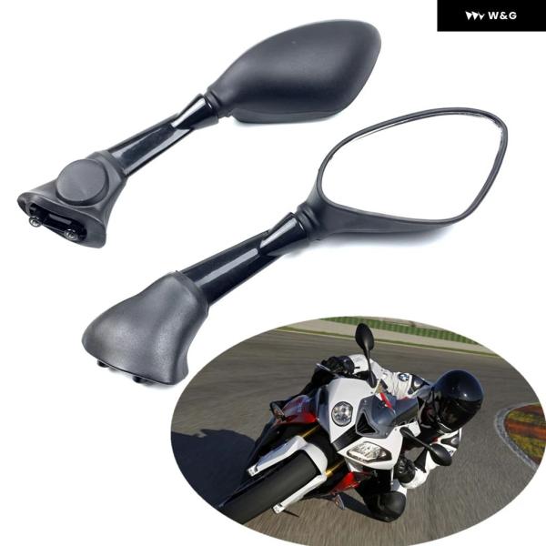 ブラック オートバイ バイク リアビューミラー BMW S1000RR 2010-2018 HP4 2011-15 カスタム パーツ アクセサリーHign-concerned Chemical:NoneItem Width:0inchIte...