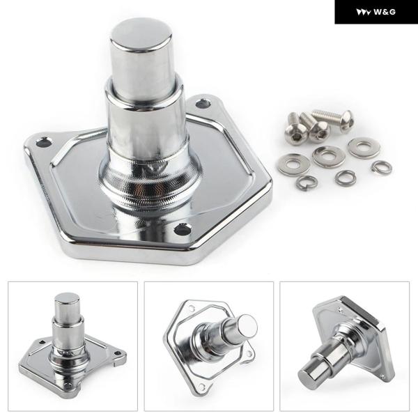 オートバイ バイク ソレノイド カバー スターター プッシュ ボタン ハーレー スポーツスター ビッグツイン ダイナ 1991-2018 クローム カスタム パーツ アクセサリーProtective parts:OtherHign-conc...