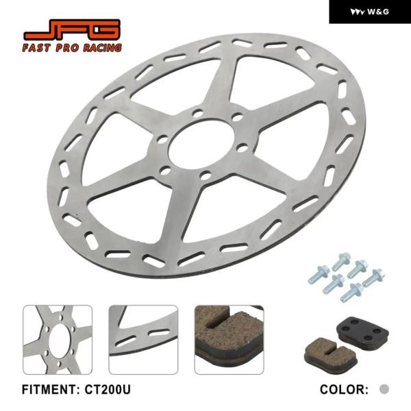 オートバイ バイク アクセサリー ブレーキディスク ローターキット フローティング CT200U CT100U BAJA/HENSIM DOODLE BUG DB30 MOTOVOX MBX10 MBX11 ミニ オートバイ バイク カスタ...