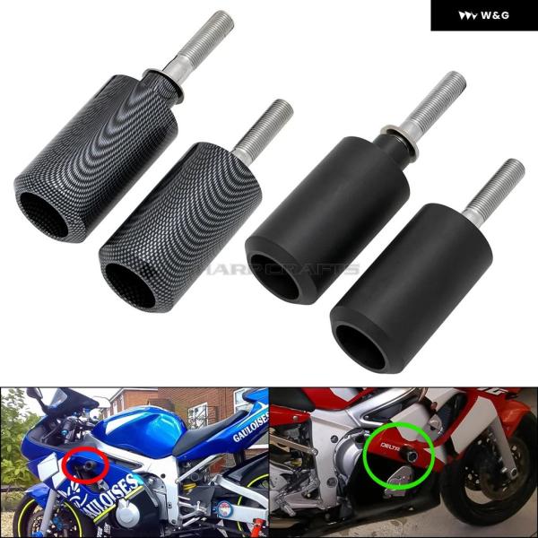 98-02 オートバイ バイク フレーム スライダー クラッシュ 落下 パッド ヤマハ YZF-R6 YZFR6 YZF600 R6 1998-02 カスタム パーツ アクセサリーProtective parts:Frame protect...