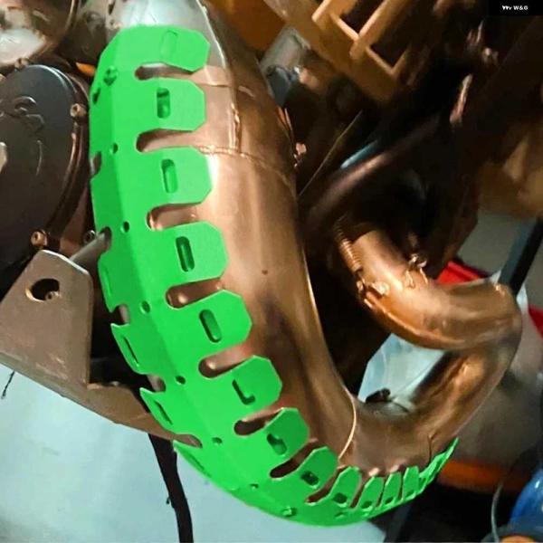 カワサキ Z1000R Z1000SX Z125 Z250 Z250SL Z300 Z400 Z650 Z750 オートバイ バイク マフラー パイプ レッグ プロテクター ヒートシールド カバー カスタム パーツ アクセサリーItem W...