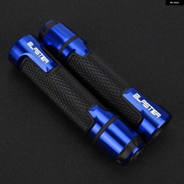ヤマハ ブラスター 200 YFS200 YFS 200 2005 2006 オートバイ バイク アクセサリー ハンド グリップ アルミ ラバー 22MM ハンドル グリップ 汎用 カスタム パーツ アクセサリーProtective par...