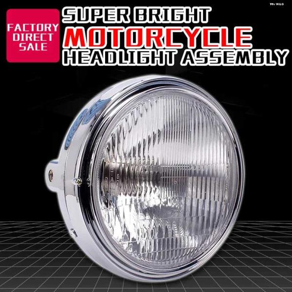 メッキ ヘッドライト ランプ プラスチック アセンブリ ホンダ CB400 250 CB400 CB400 CB250 オートバイ バイク アクセサリー カスタム パーツ アクセサリーHign-concerned Chemical:None...