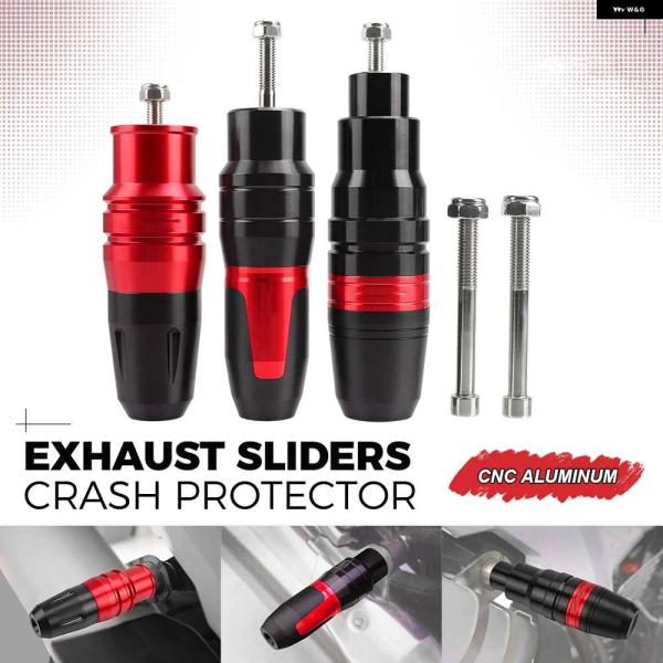 VFR 1200 F オートバイ バイク アクセサリー 排気 フレーム スライダー クラッシュ パッド プロテクター 転倒防止 プロテクター ホンダ VFR1200F 2010 -2016 2015 カスタム パーツ アクセサリーHign-...