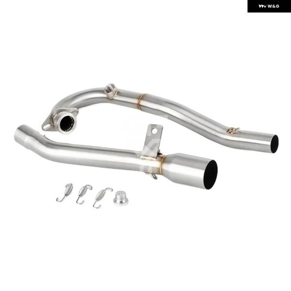 SINNIS APACHE SM125 2008〜2021 SM 125 SMR ESCAPE スリップオン オートバイ エキゾーストヘッダーリンク パイプ 51MM カスタム パーツ アクセサリーHigh-concerned chemic...