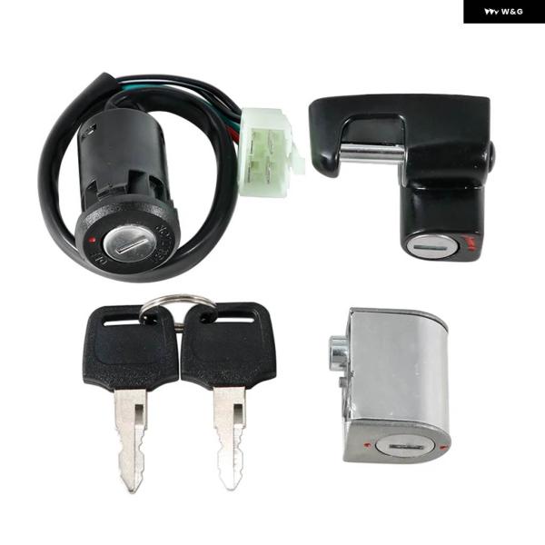 OEM:35010-428-020 オートバイ 燃料キャップシートロック イグニッション スイッチキー キット 付き ホンダ XL250S 1987-1981 XL500S 1979-1981 カスタム パーツ アクセサリーHigh-con...