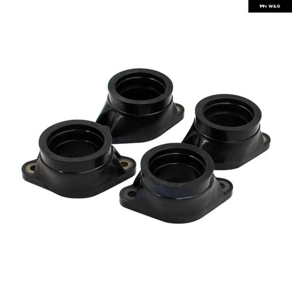 スズキ GSX750F GSX750 KATANA GR78A GSXR750 GR77A ロード バイク キャブレター インテーク マニホールド インターフェース 4個セット カスタム パーツ アクセサリーHigh-concerned c...