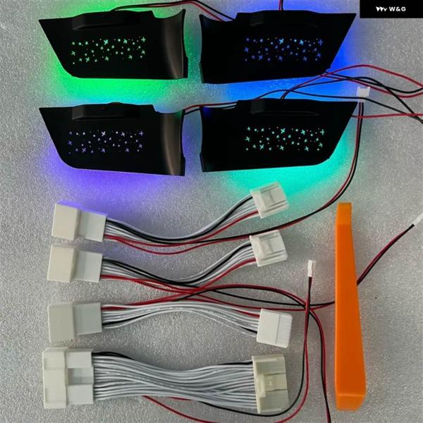 LED 車内 アンビエントライト トヨタ RAV4 2019-2023 7色 ハンドルドアボウルランプ 交換用 装飾 ライト A カスタム パーツ アクセサリーHigh-concerned chemical:NoneItem Type:HU...
