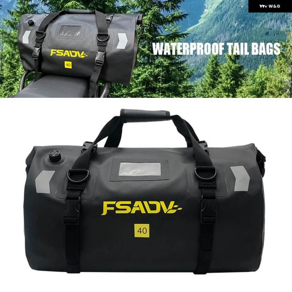 2025年 オートバイ 防水 テールバッグ TRAVEL OUTDOORドライラゲッジ バイク バックパックシートバッグ モーターリアシートバッグアクセサリー カスタム パーツ アクセサリーHigh-concerned chemical:N...