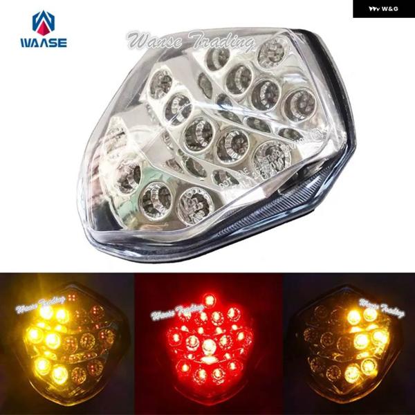 Eマーク リア テールライト テールブレーキウィンカー統合LEDライト スズキ GSXR1000 GSX-R 1000 K3 K4 2003 2004 カスタム パーツ アクセサリーHigh-concerned chemical:NoneW...