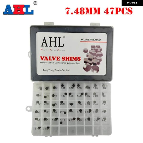 47個 オートバイ パーツ 7.48MM バルブ シムキット スズキ DL650 AN400 AN650 AN650A DL650A GSF1250S GSF1250SA カスタム パーツ アクセサリーHigh-concerned chem...