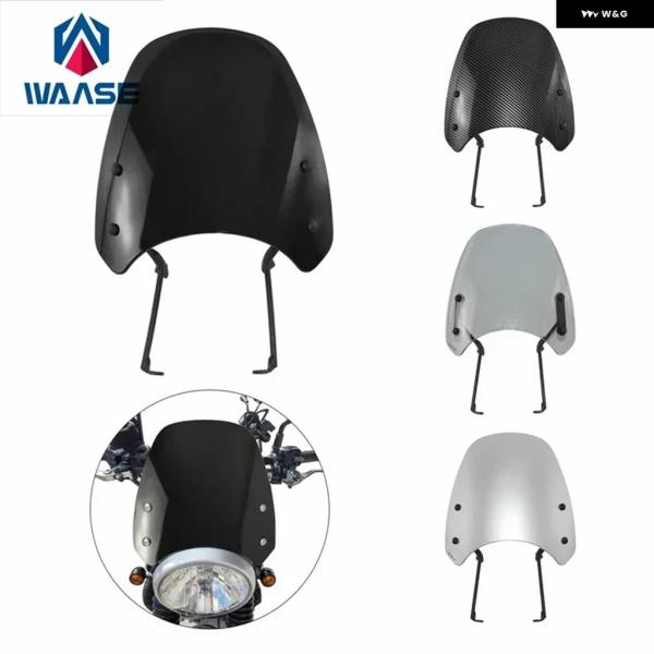 ホンダ CL250 CL300 CL500 2023年2025年用フロントガラス 風防 ディフレクター シールド ブラケット 付きバイザーガラス カスタム パーツ アクセサリーHigh-concerned chemical:NoneItem...