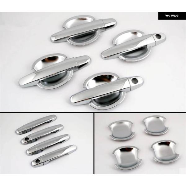 クロームカー ドアハンドル カバー カップボウルコンボ トヨタ ヤリスVIOS 2006 - 10 トヨタ カローラ 2003 - 2013 カスタム パーツ アクセサリーHigh-concerned chemical:NoneCatego...