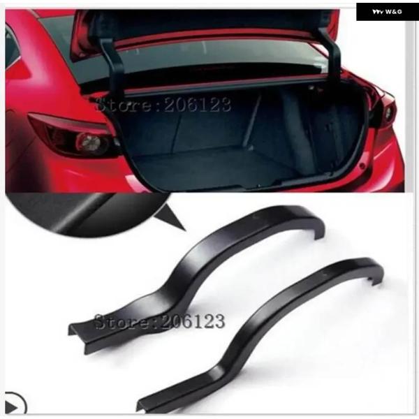 2014年2019年 トランク ヒンジカバー マツダ 3 BM BNセダンテールゲート ブーツ アセンソルデアポヨ スプリング サポート ロッドプロテクションコーブ用 カスタム パーツ アクセサリーHigh-concerned chemic...