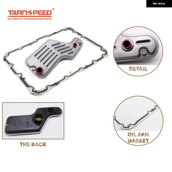 TRANSPEED 5R55S オートトランス ミッション オイル フィルター ショートマウスオイルパンガスケット フォード マスタング 4.0 4.6L サンダーバード 3.9L カスタム パーツ アクセサリーHigh-concerned...