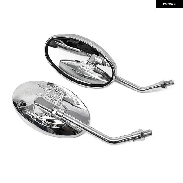 バイク ミラー クローム オーバル バックミラー ヤマハ VTX 1300 1800 XT 600 VIRAGO 125 535 1100 カスタム パーツ アクセサリーHigh-concerned chemical:NoneItem Wi...