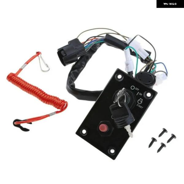 イグニッション キースイッチ パネル 37100-96J24 スズキ 船外 シングル パネル ASSY エンジン SW カスタム パーツ アクセサリーEngine Position:OutboardBrand Name:POWEROB TE...