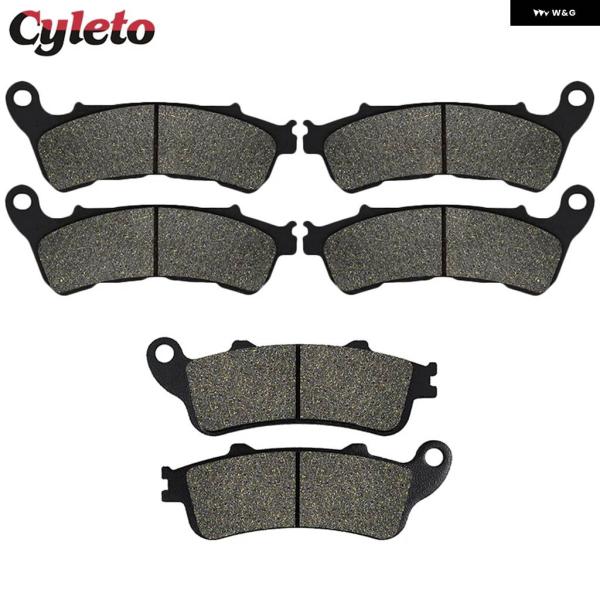 オートバイ 前後ブレーキ パッド ホンダ NT700V NT 700 ドーヴィル VFR800 XL1000V バラデロ XL1000 ST1300 VT1300 VT1300CX フューリー カスタム パーツ アクセサリーYear:200...