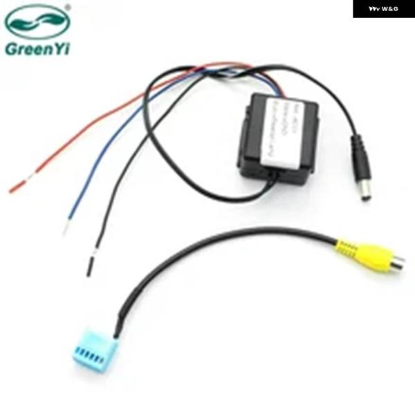 リアビュー カメラ パワーディレイタイマー リレー フィルター 整流器 RCD330 PQ MIB RCA変換 アダプター VW BMW ベンツ アウディ カスタム パーツ アクセサリーHigh-concerned chemical:Non...