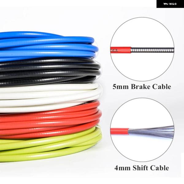 3M バイク ブレーキ ハウジング / シフト ハウジング 自転車ブレーキ ケーブル チューブ 4MM/5MM山地 バイク ロード バイク シフター ブレーキ ケーブル ライン パイプ カスタム パーツ アクセサリーModel Number...
