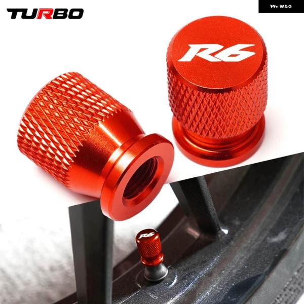 R6 ヤマハ 2000-2015 - 20 アルミタイヤ バルブ エアポートカバー ステムキャップ オートバイ カスタム パーツ アクセサリーProtective parts:OtherHigh-concerned chemical:Non...