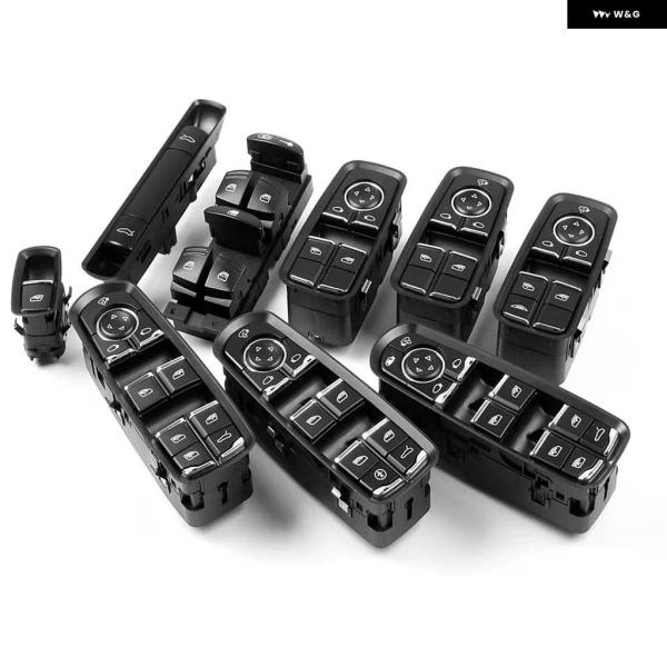 X1 フロントドアウィンドウスイッチ ボタン ポルシェ カイエン 92A S GTS 911958718 マカン ボクスターパナメラクーペカレラケイマン カスタム パーツ アクセサリーHigh-concerned chemical:None...